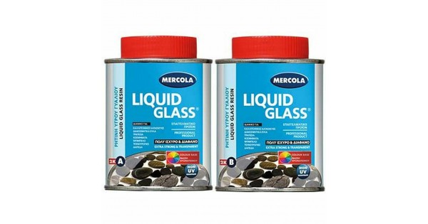 Mercola Liquid Glass Colour Base Ρητίνη Υγρού Γυαλιού 320gr 1897