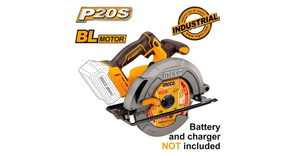 INGCO Δισκοπρίονο Μπαταρίας 20V Li-Ion SOLO CSLI1851