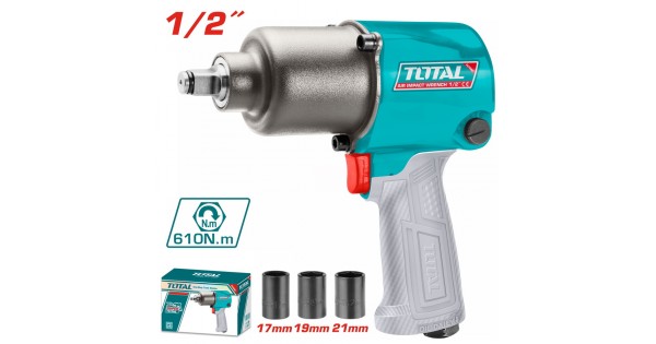 TOTAL ΑΕΡΟΚΛΕΙΔΟ 1/2" - 610Nm TAT40122
