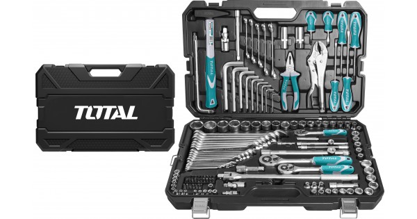 TOTAL ΕΠΑΓΓΕΛΜΑΤΙΚΗ ΕΡΓΑΛΕΙΟΘΗΚΗ ΜΕ 142ΤΕΜ ΕΡΓΑΛΕΙΑ (THKTHP21426)