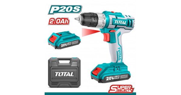 TOTAL ΔΡΑΠΑΝΟΚΑΤΣΑΒΙΔΟ ΜΠΑΤΑΡΙΑΣ ΛΙΘΙΟΥ 20V / 2Ah / 45Nm (TDLI200215)