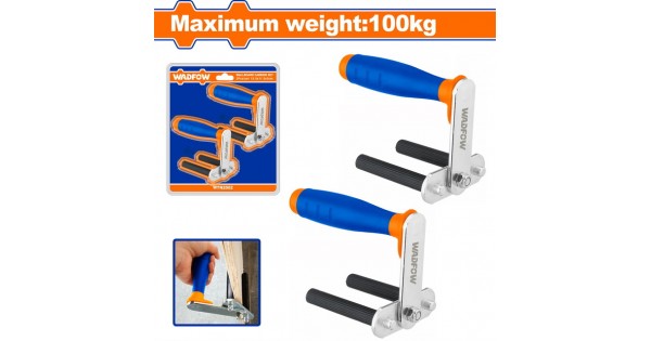 WADFOW ΣΕΤ ΧΕΙΡΟΛΑΒΕΣ ΜΕΤΑΦΟΡΑΣ ΓΥΨΟΣΑΝΙΔΑΣ 100Kg WTN2002